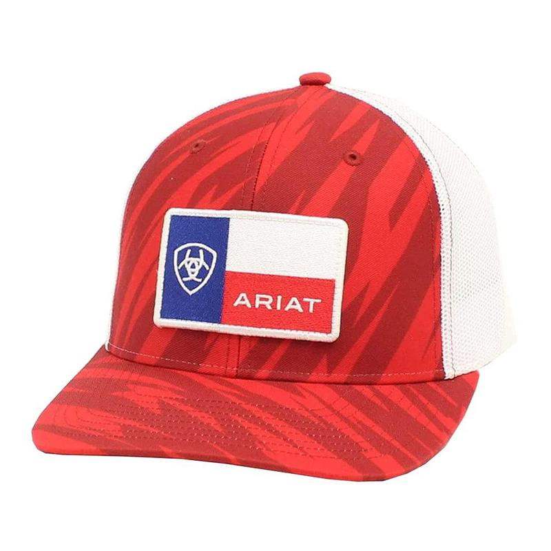 Ariat Snapback Zig Zag Flag Patch Cap