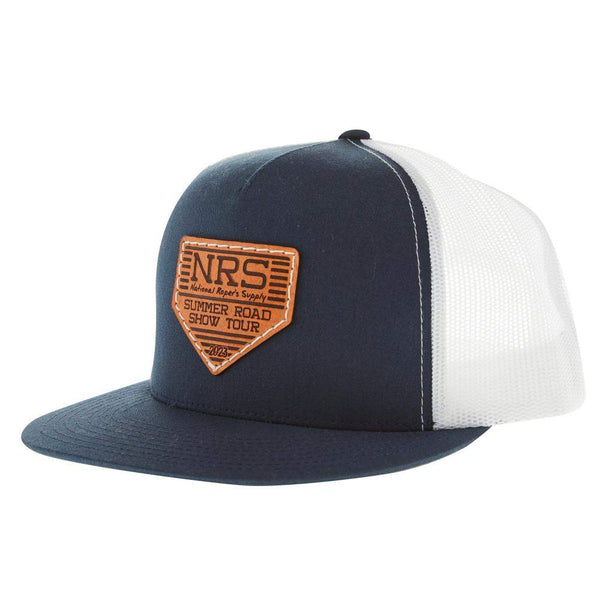 NRS Navy and White Patch Cap