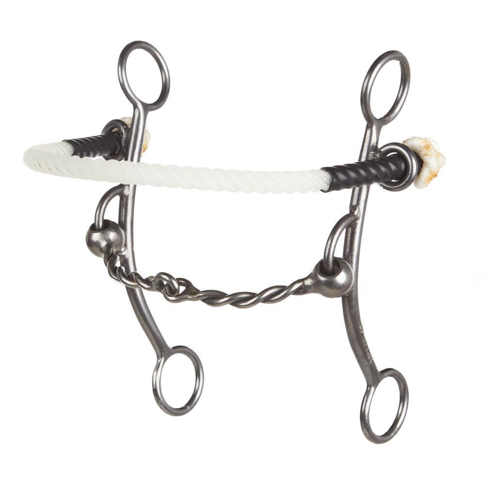 Flaharty Bits & Spurs Betty Combination Twisted Wire Gag Bit