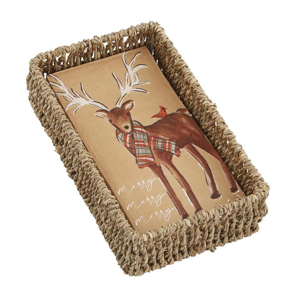 Mud Pie Deer Powder Room Napkin