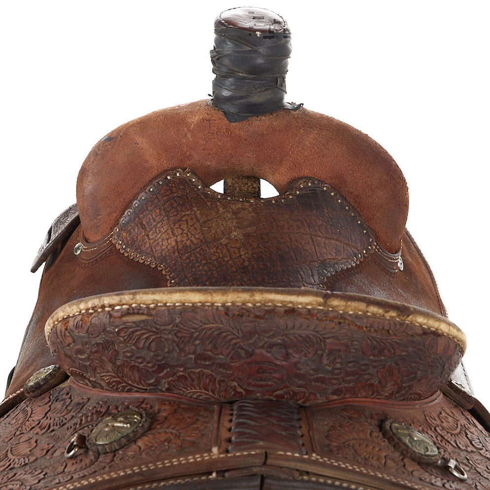 Cactus Saddlery Used 14in Saddlery Team Roper