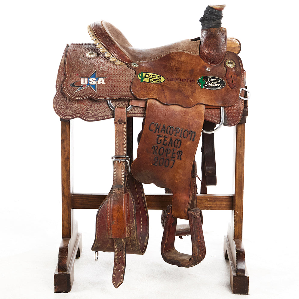 NRS Used 14.5in Champion Team Roper 2007