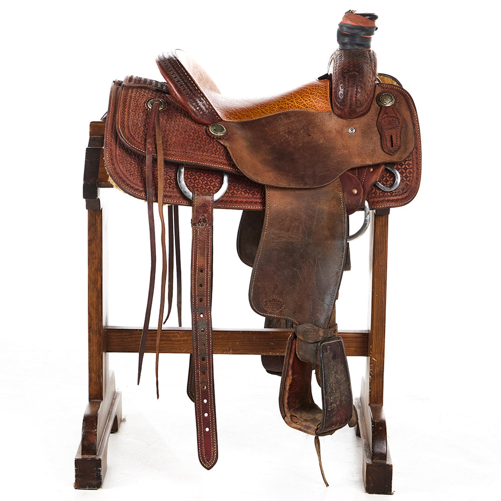 Coats Used 14in Team Roper with Elephant Seat