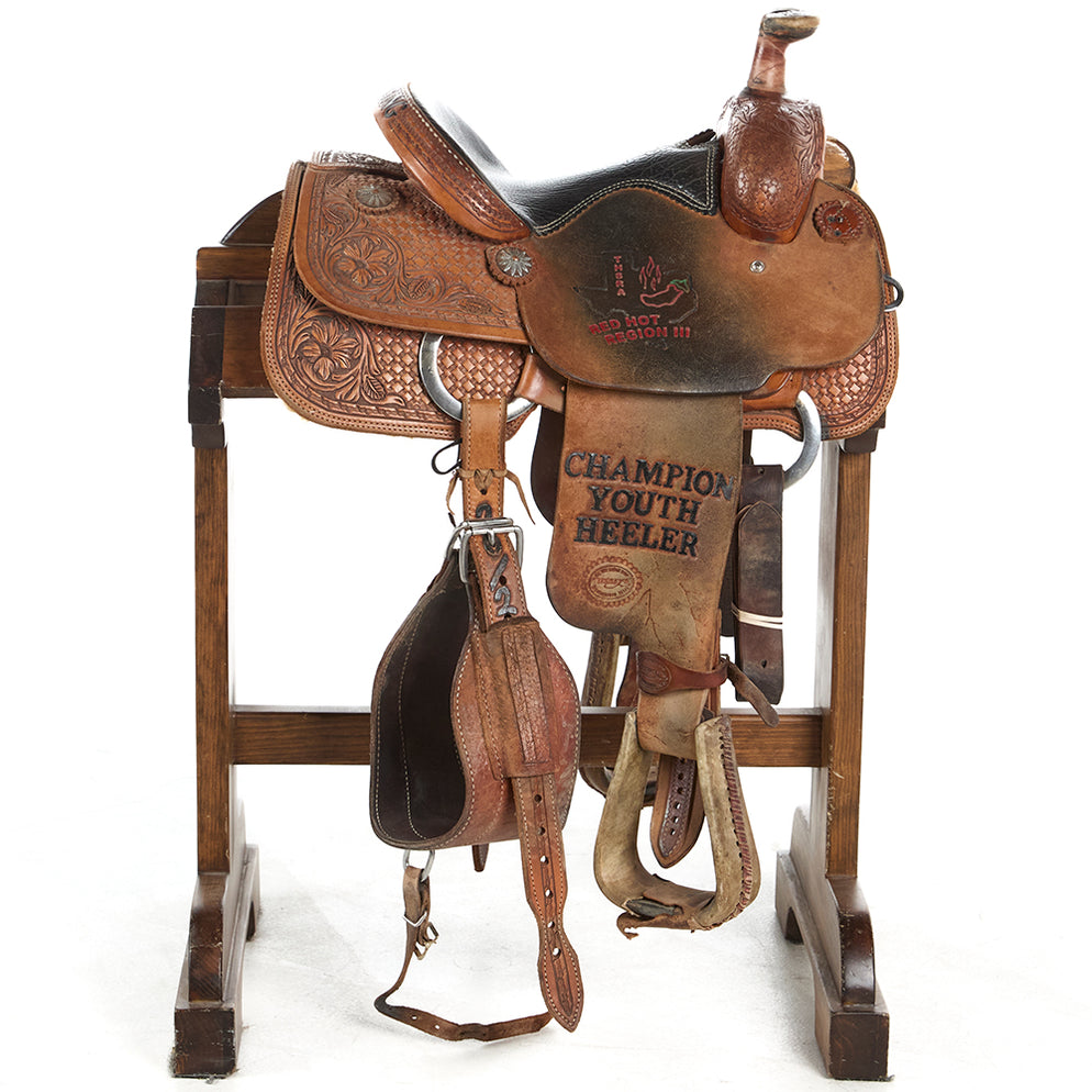 Teskey's Used 12.5in Patrick Smith Trophy Team Roper