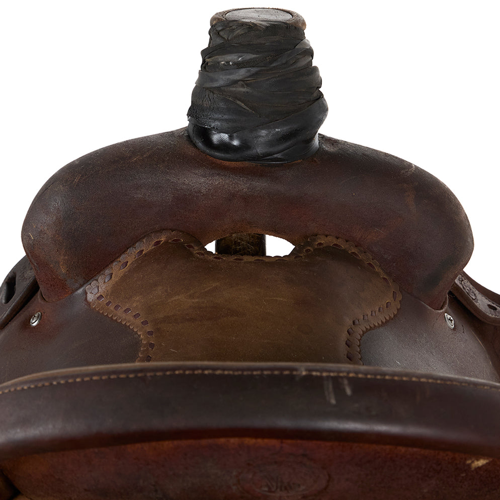 Nrs Pro Series Used 14in Roughout Padded Seat Team Roper