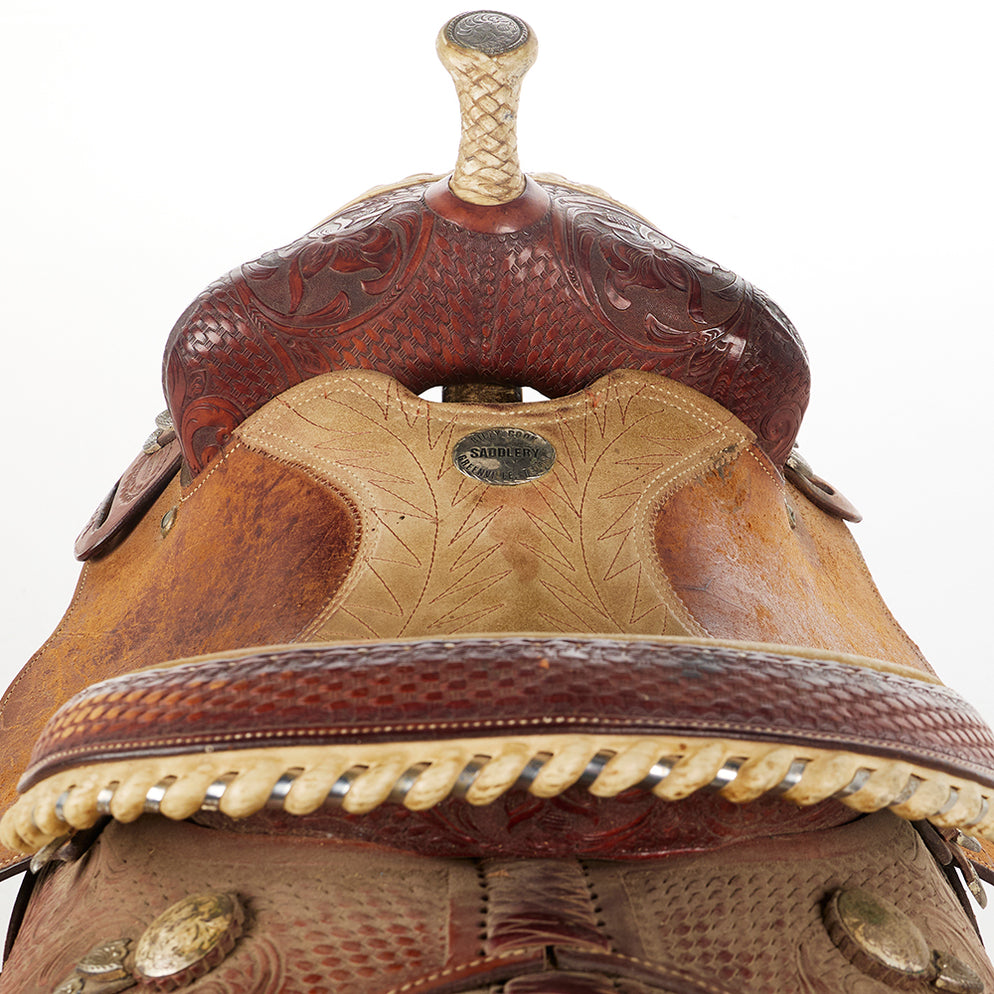 Billy Cook Used 13in Cook Barrel Saddle