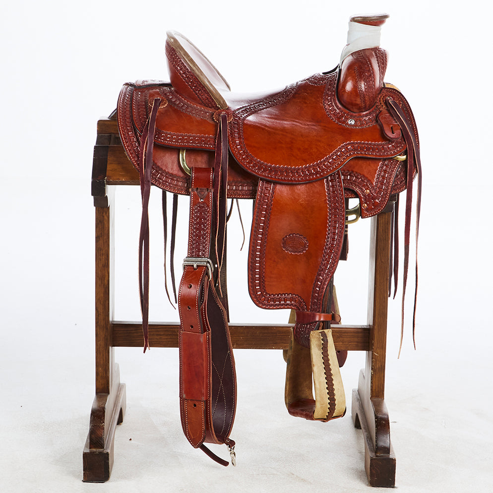 Billy Cook Used 16in Waffle Border Ranch Roper