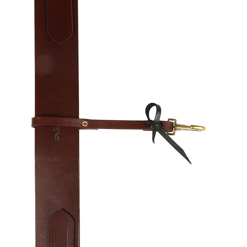 Circle Y Saddlery Walnut 3in. Flank Cinch w/ Brass Hardware