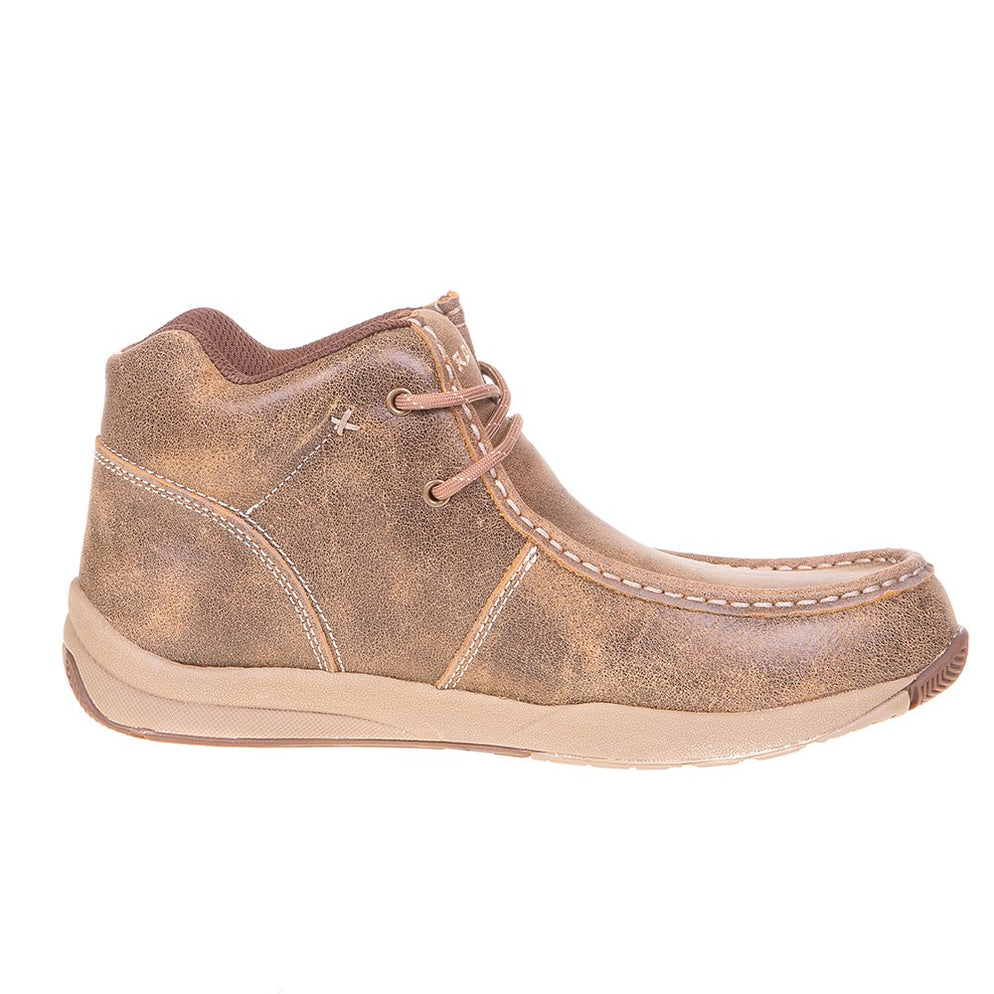 Roper Footwear Men's Tan Vintage Antiqued Chukka Shoes