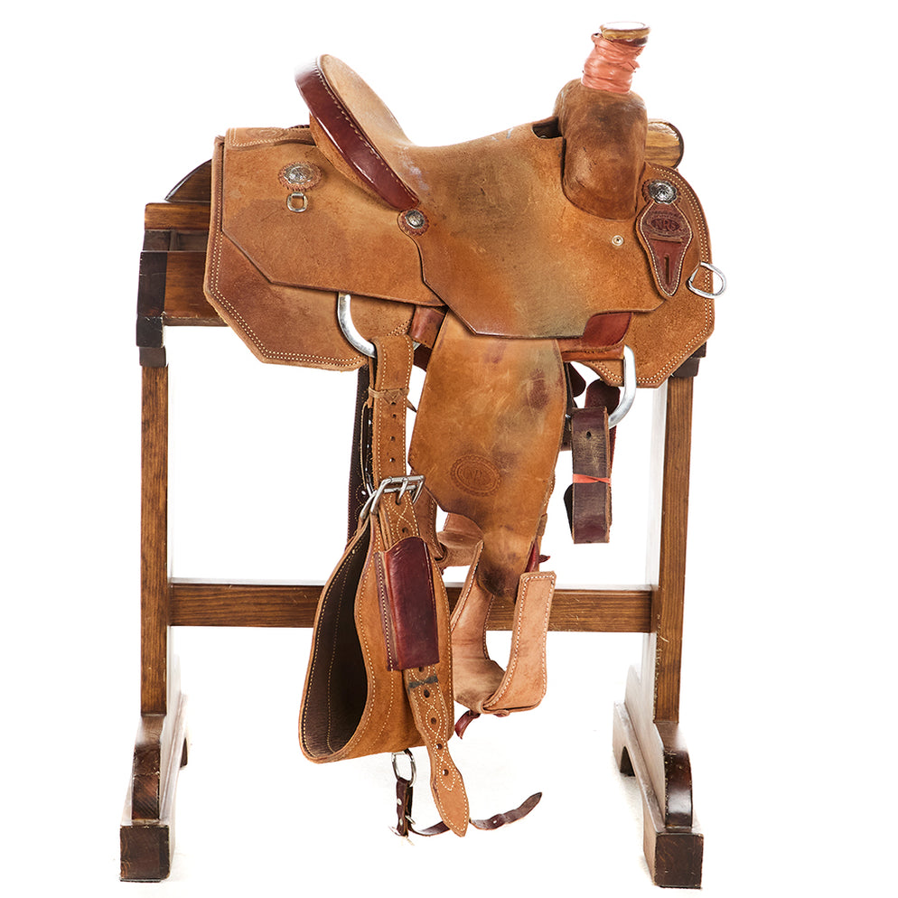 Nrs Competitor Series Used 12in Roughout Youth Team Roper