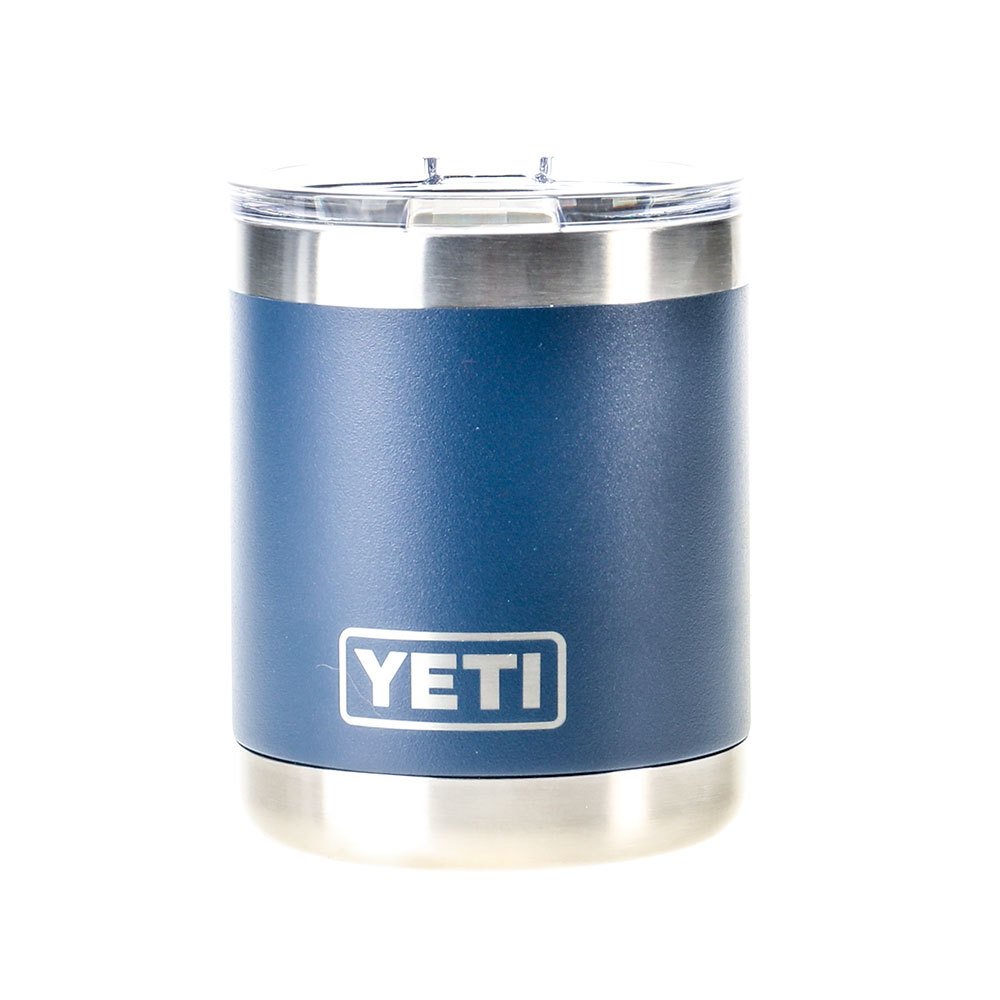 Yeti Coolers Navy Rambler 10 oz Lowball