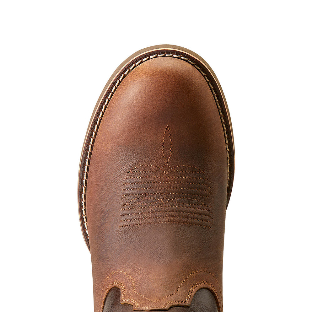 Ariat Men's Sport Stratten Sorrel Crunch Cowboy Boot