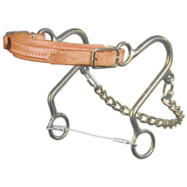 Reinsman Little S Hackamore with Adjustable Leather Noseband