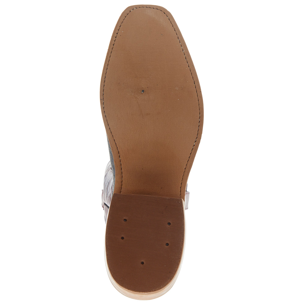 Rios Of Mercedes Men's Grey Cape Buffalo 13in Oxblood Waxy Kansas Top