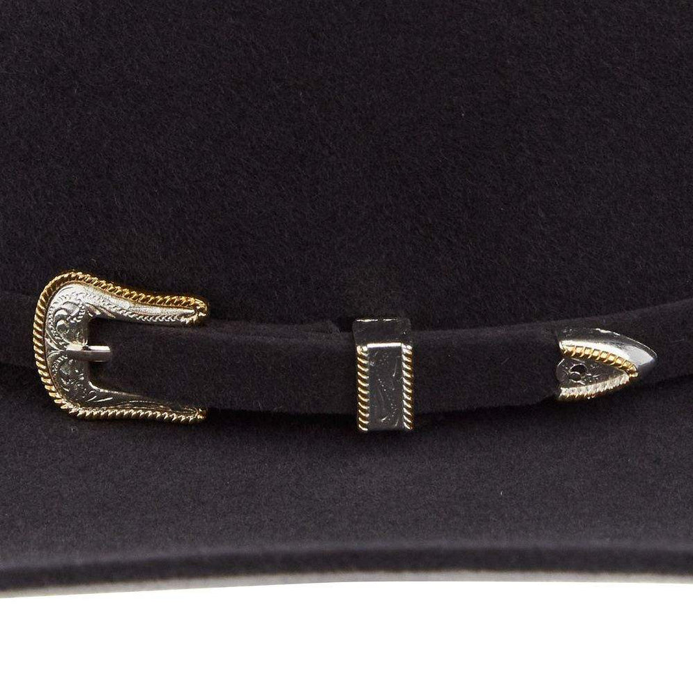 American Hats AHC 10X Steel Round Oval 4 1/2 Inch Brim Open Crown Felt
