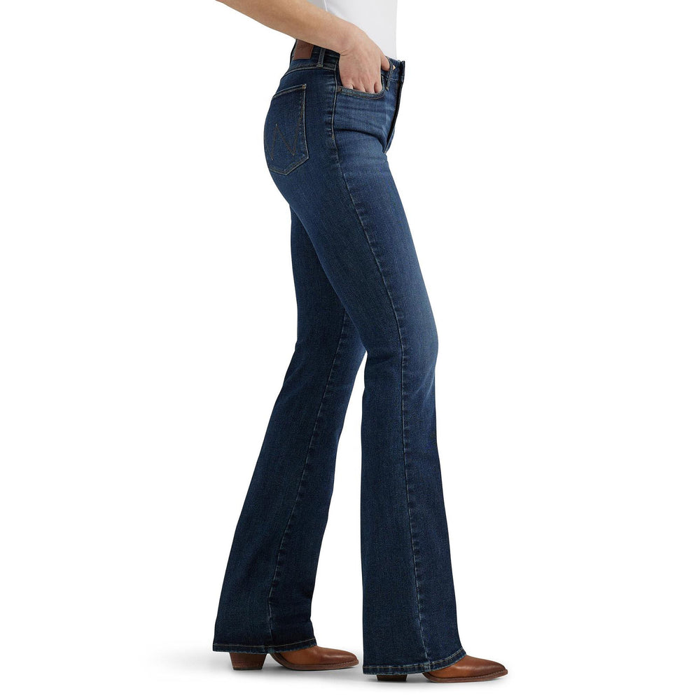 Wrangler Women's BeSpoke High Rise Lacey Bootcut Jean