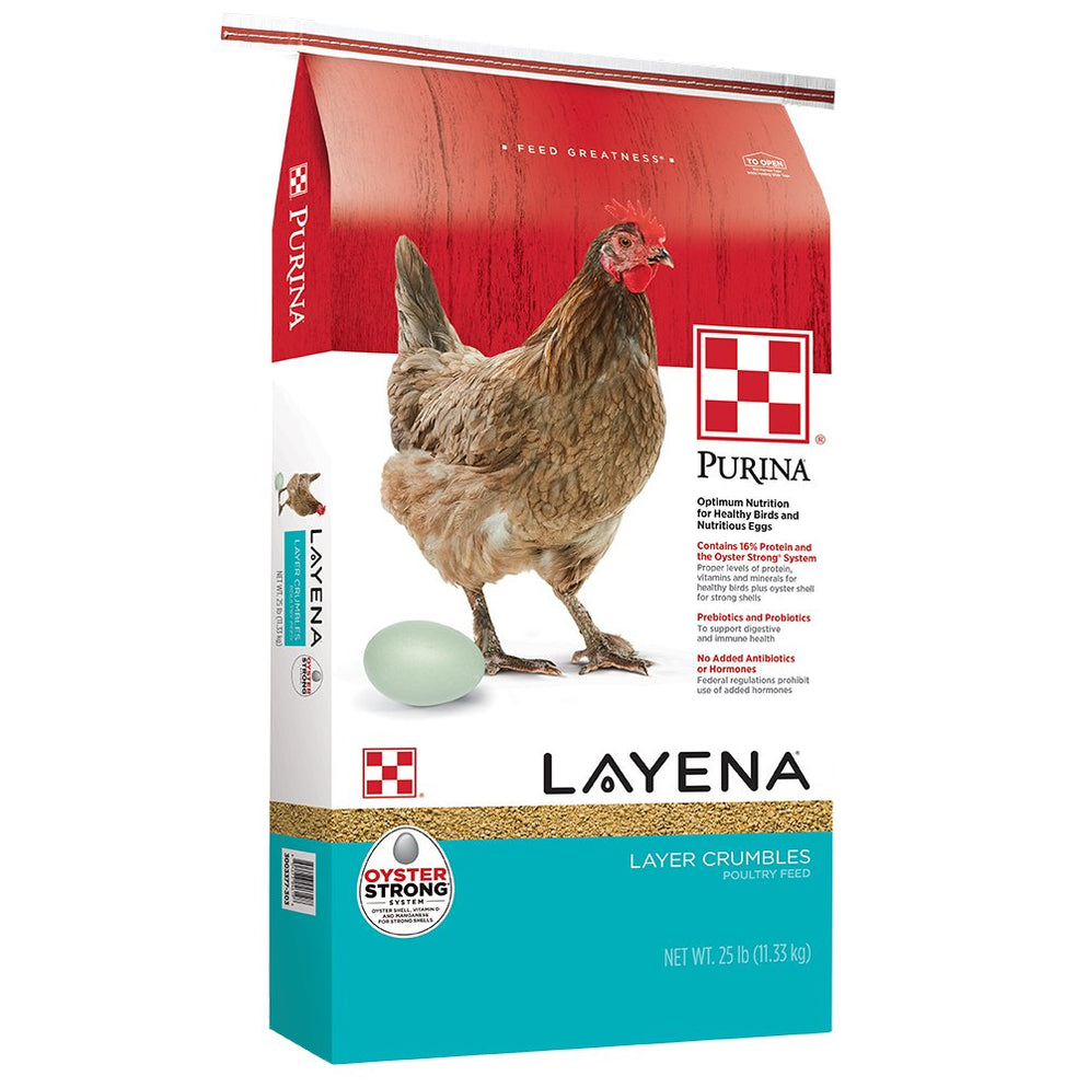 Purina Animal Nutrition Layena Crumbles 25 lb