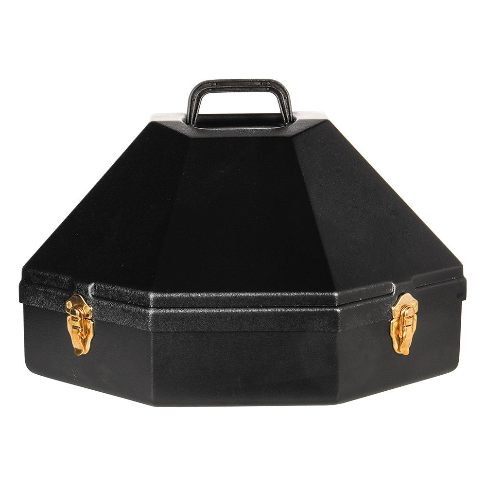 Hat Cans By Formco Black Buckaroo Hat Can 5in. Brim