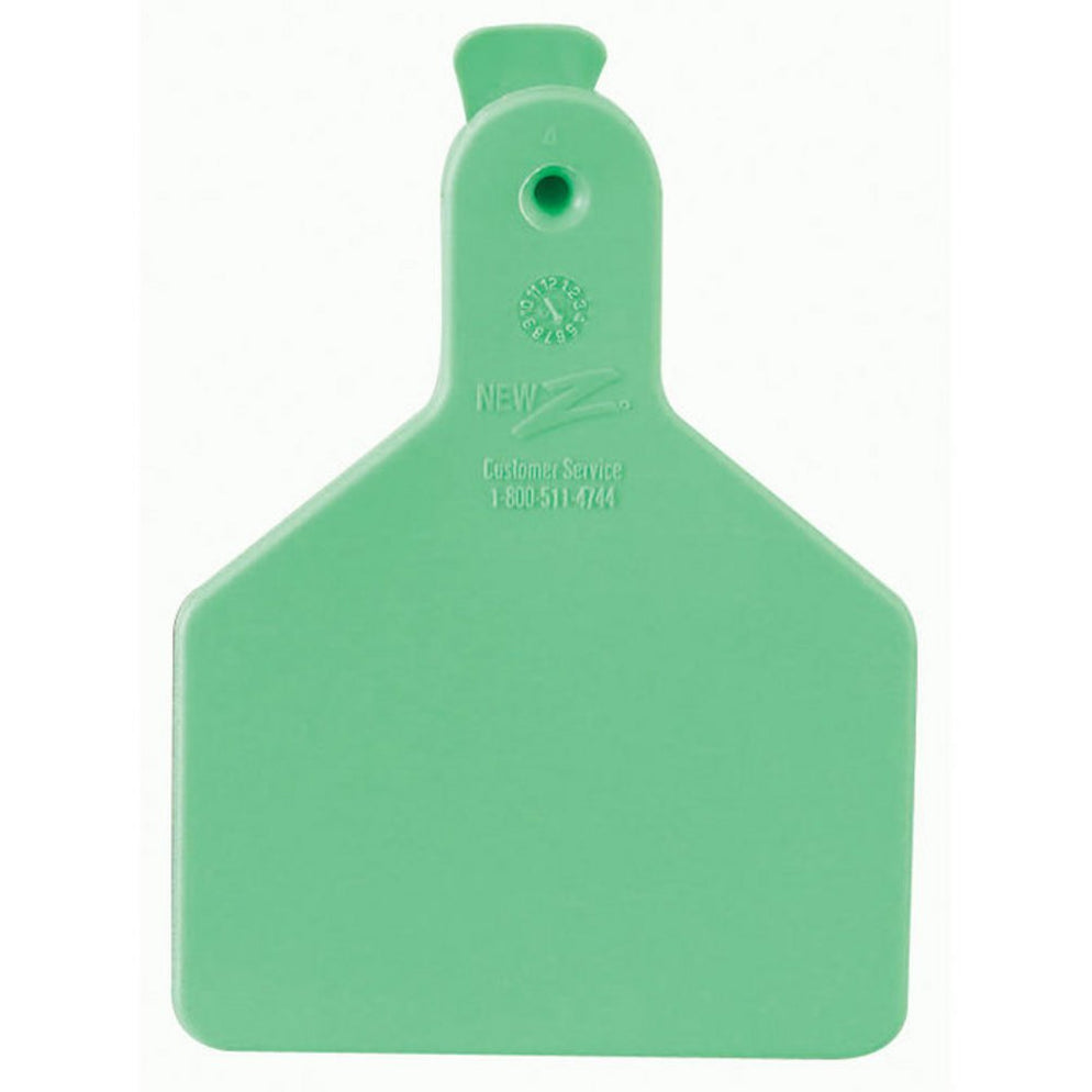Datamars Z Tags 1-piece Green Blank Calf Tag 25pk