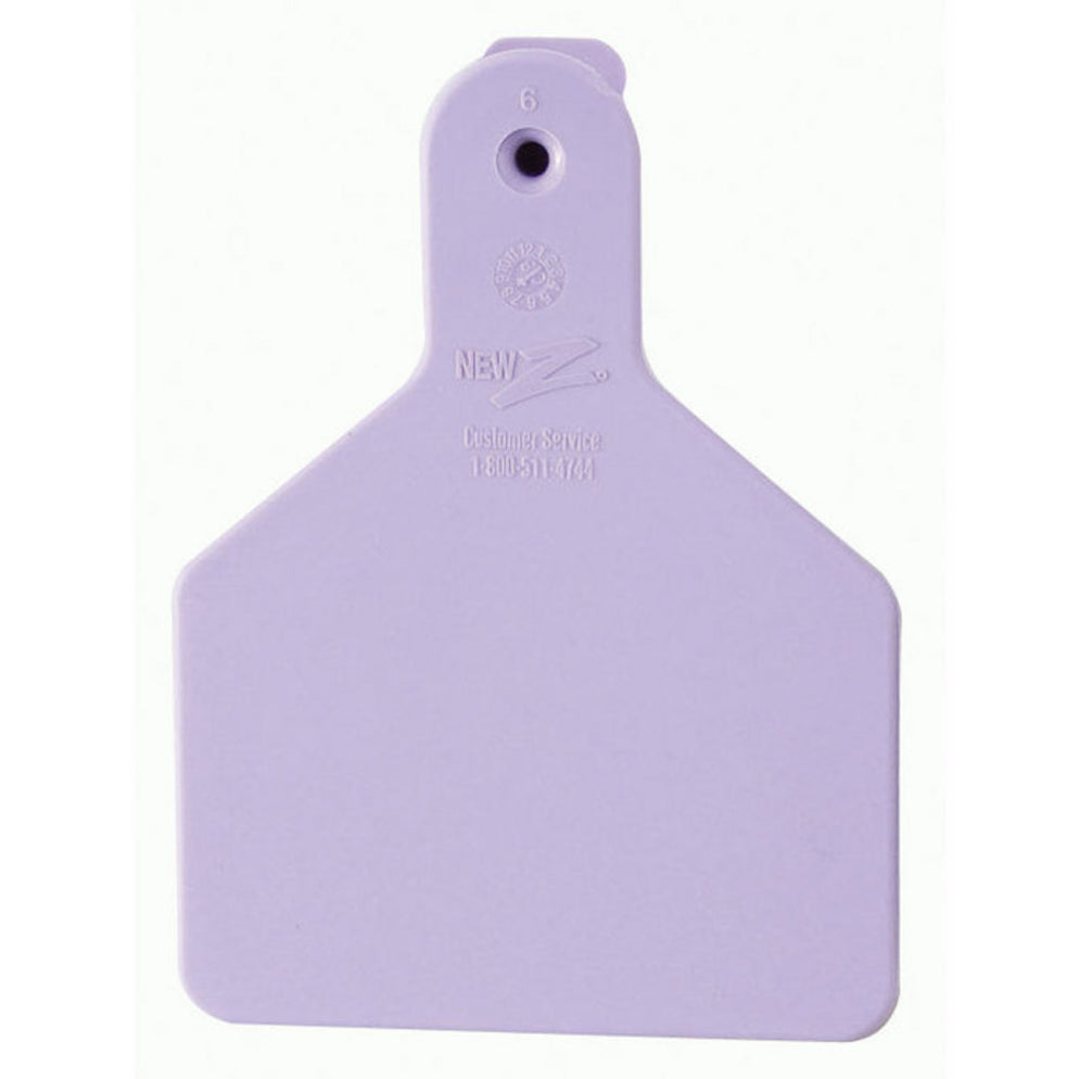 Datamars Z Tags 1-piece Purple Blank Calf Tag 25pk