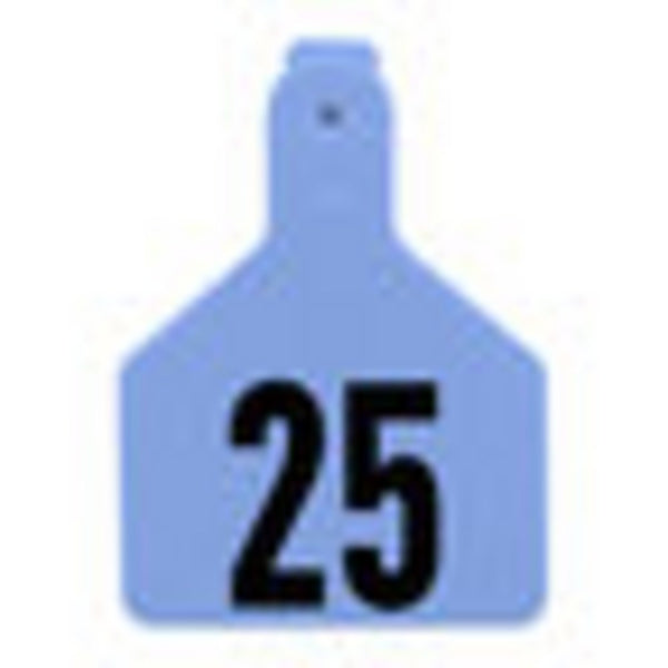 Datamars Z Tags 1-piece Blue Calf Tag 1-25