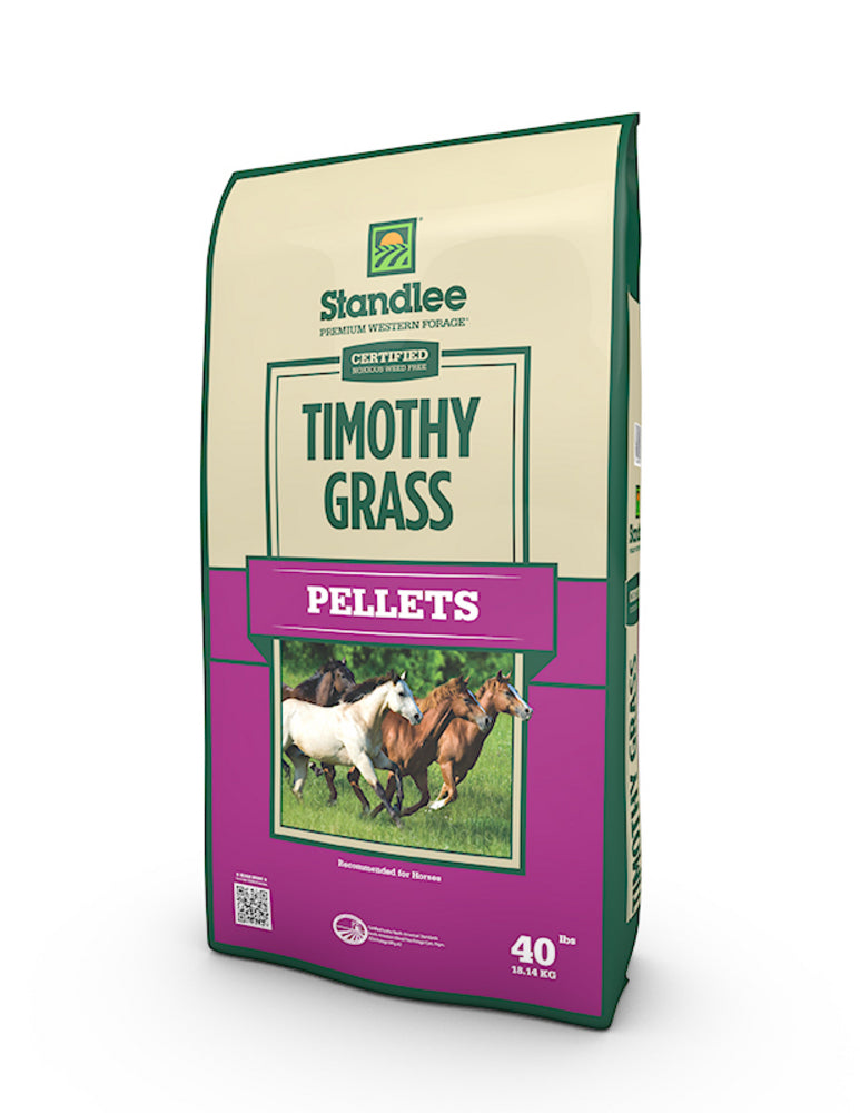Standlee Premium Products Certified Timothy Grass Pellets 40lb