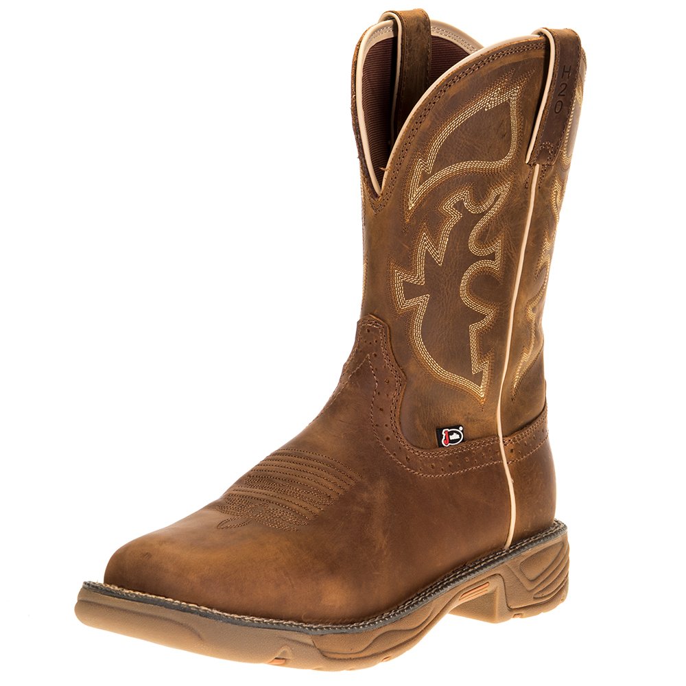 Justin Boot Company Men's Stampede Rush Rust 11in. Rust Maldova Top So
