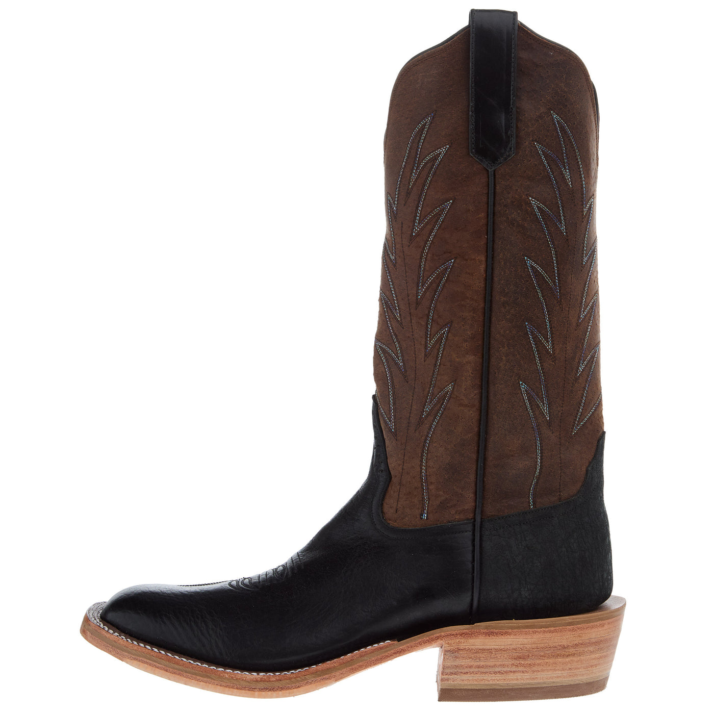 Rios Of Mercedes Men's Ride Ready Black Navajo Bison 14in Chocolate So