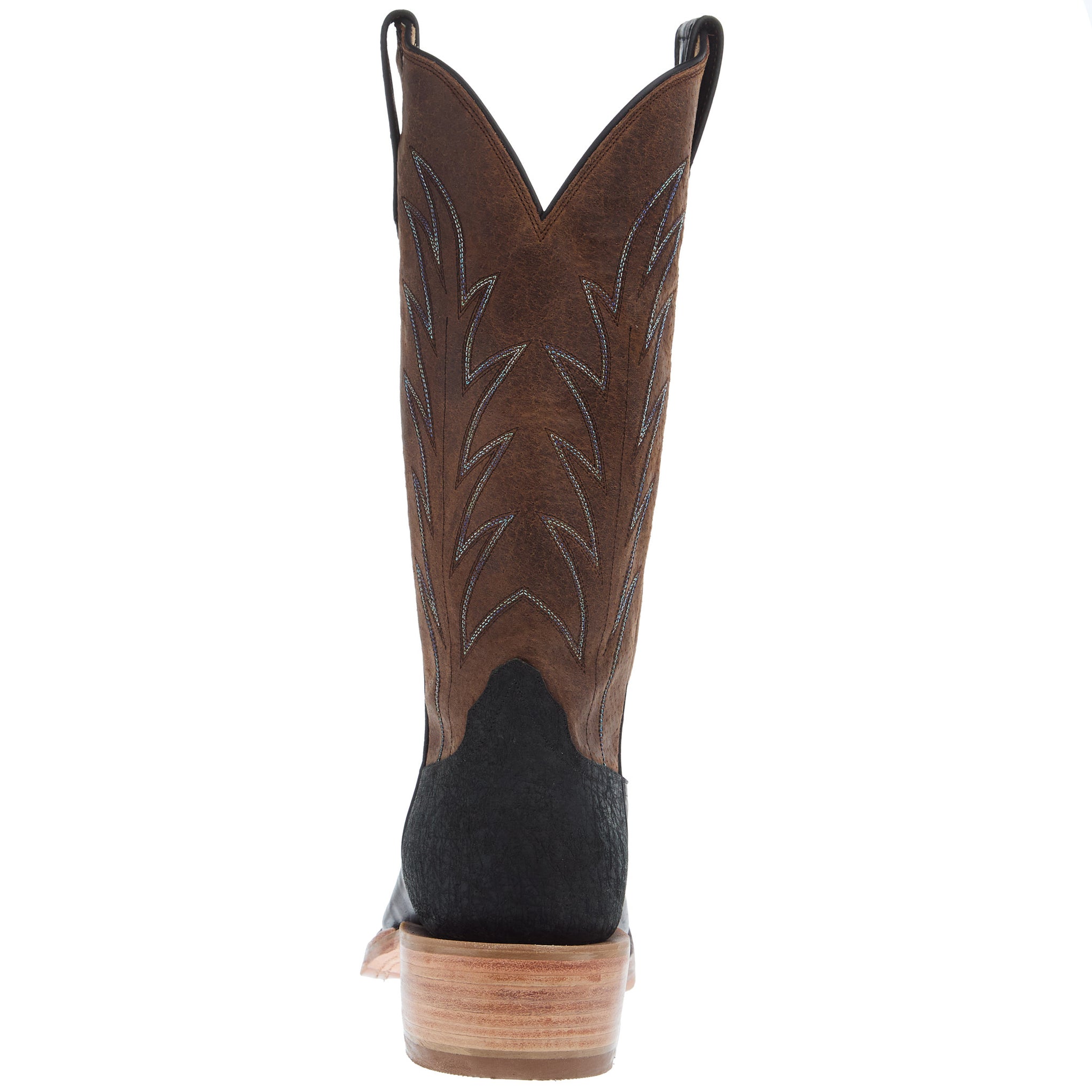 Rios Of Mercedes Men's Ride Ready Black Navajo Bison 14in Chocolate So