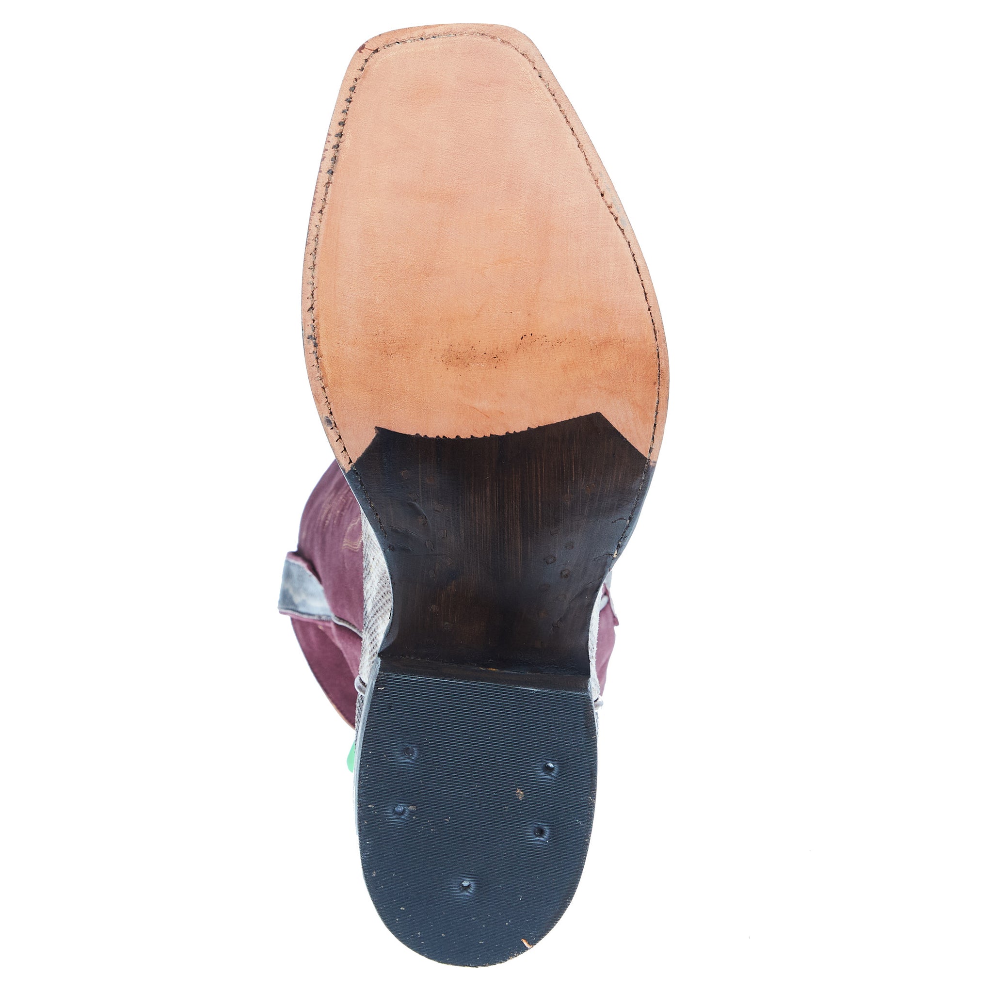 Rios Of Mercedes Men's Karung Snake 13in Matador Kid Suede Top Cowboy