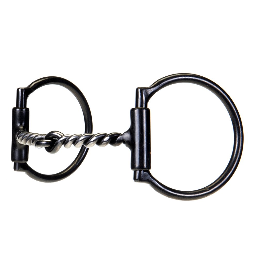 NRS All Round Twisted Wire D Ring Snaffle Bit