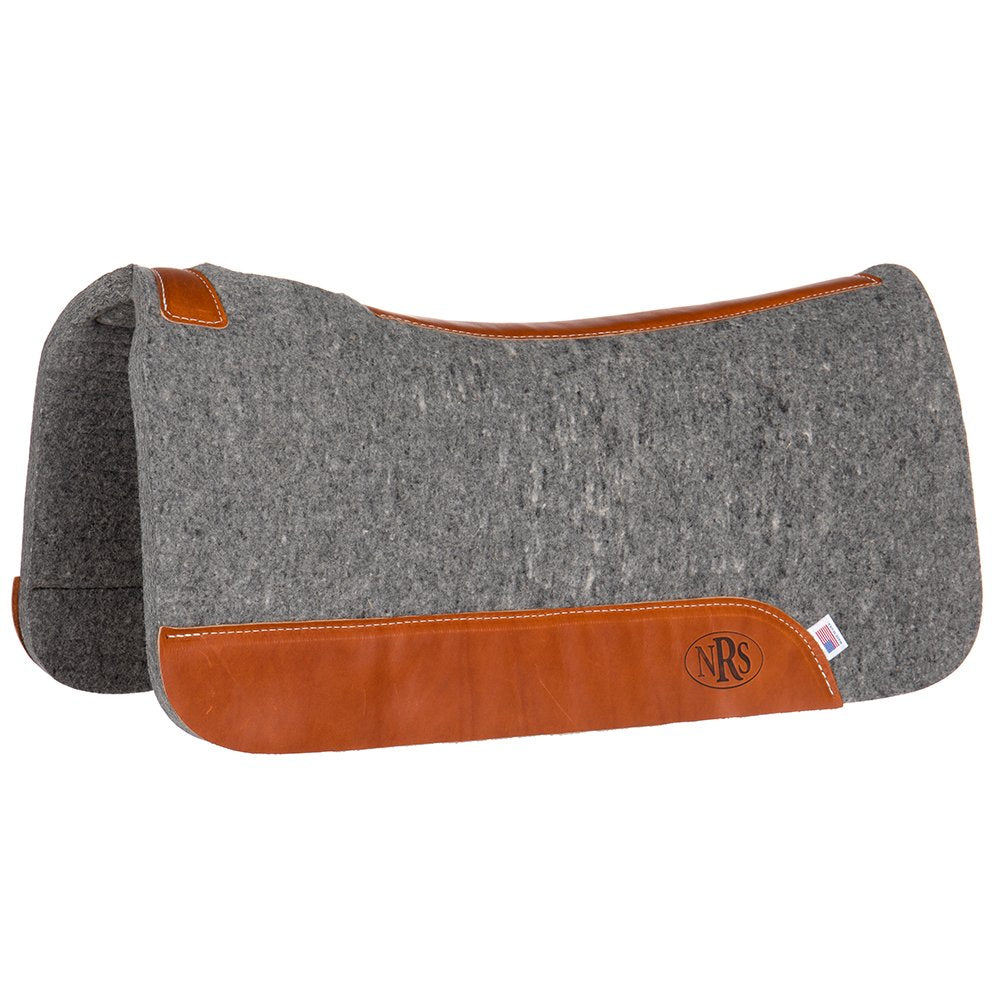 NRS 100% Pressed Wool Contoured Saddle Pad