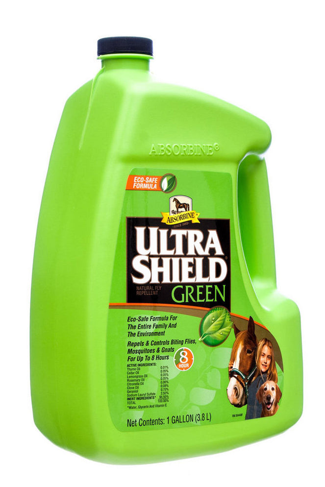 UltraShield Green Natural Fly Repellent Spray Gallon