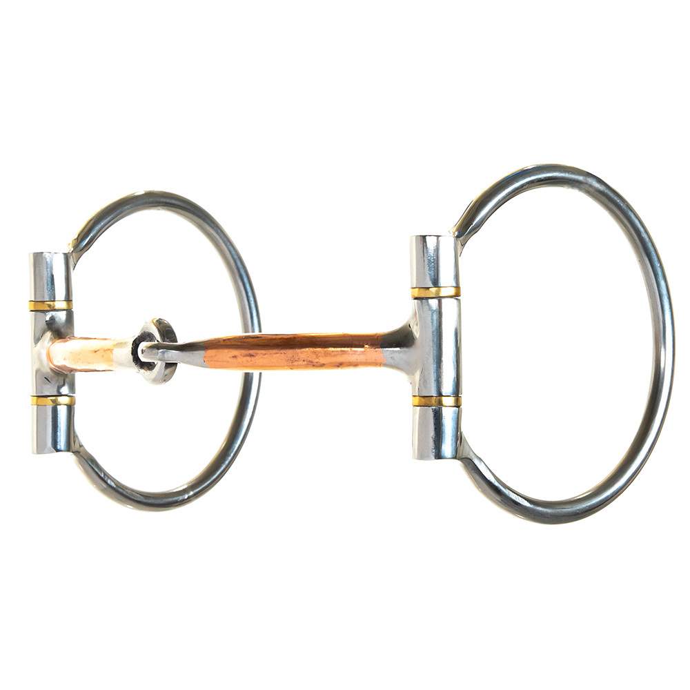 NRS Copper Mouth D-Ring Snaffle Bit