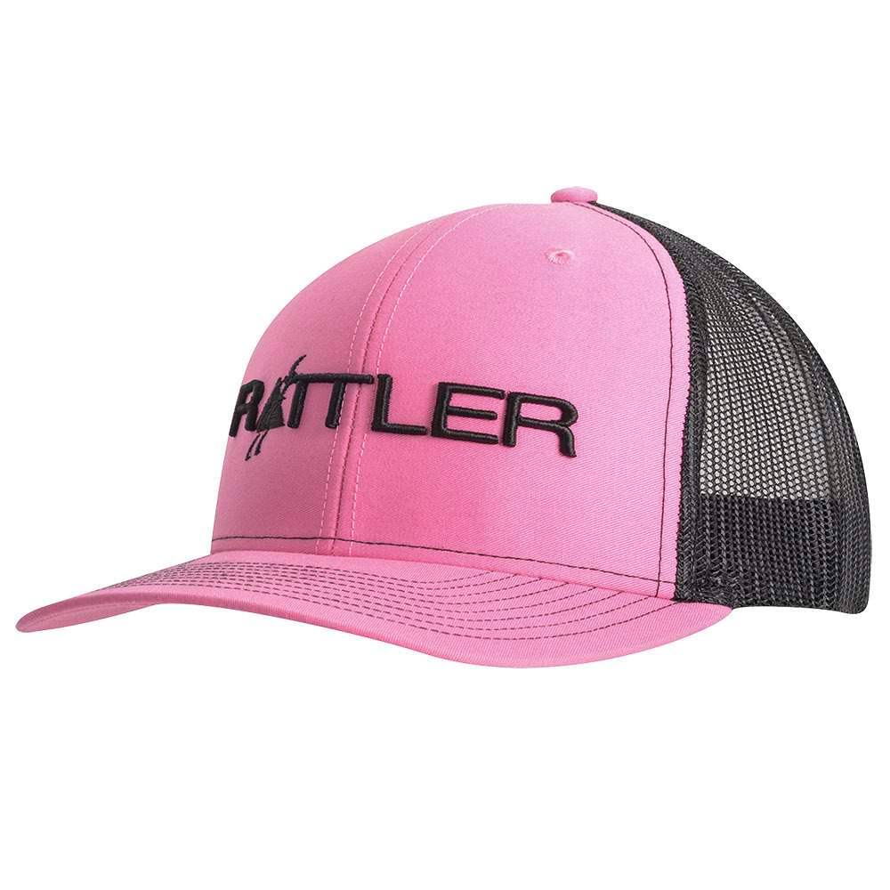 Rattler Ropes Pink and Black Embroidered Logo Cap