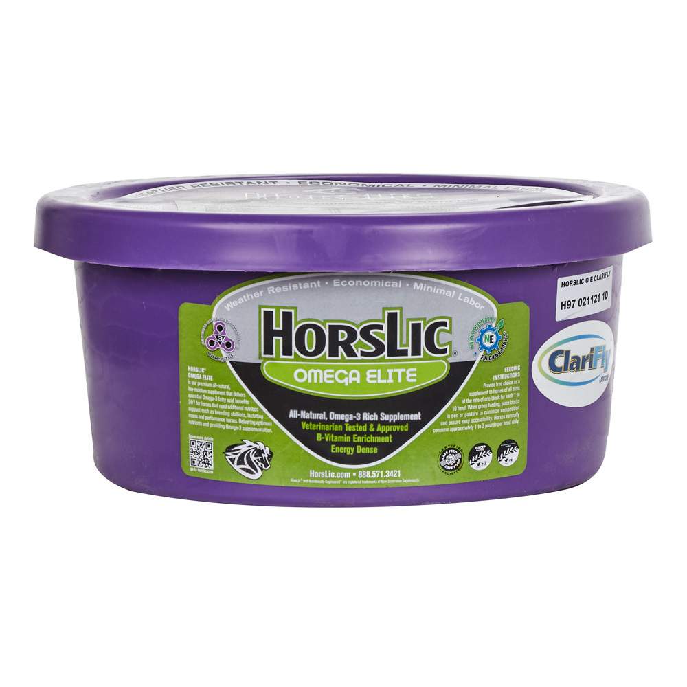 Horslic Omega Elite w/Clarifly 25lb