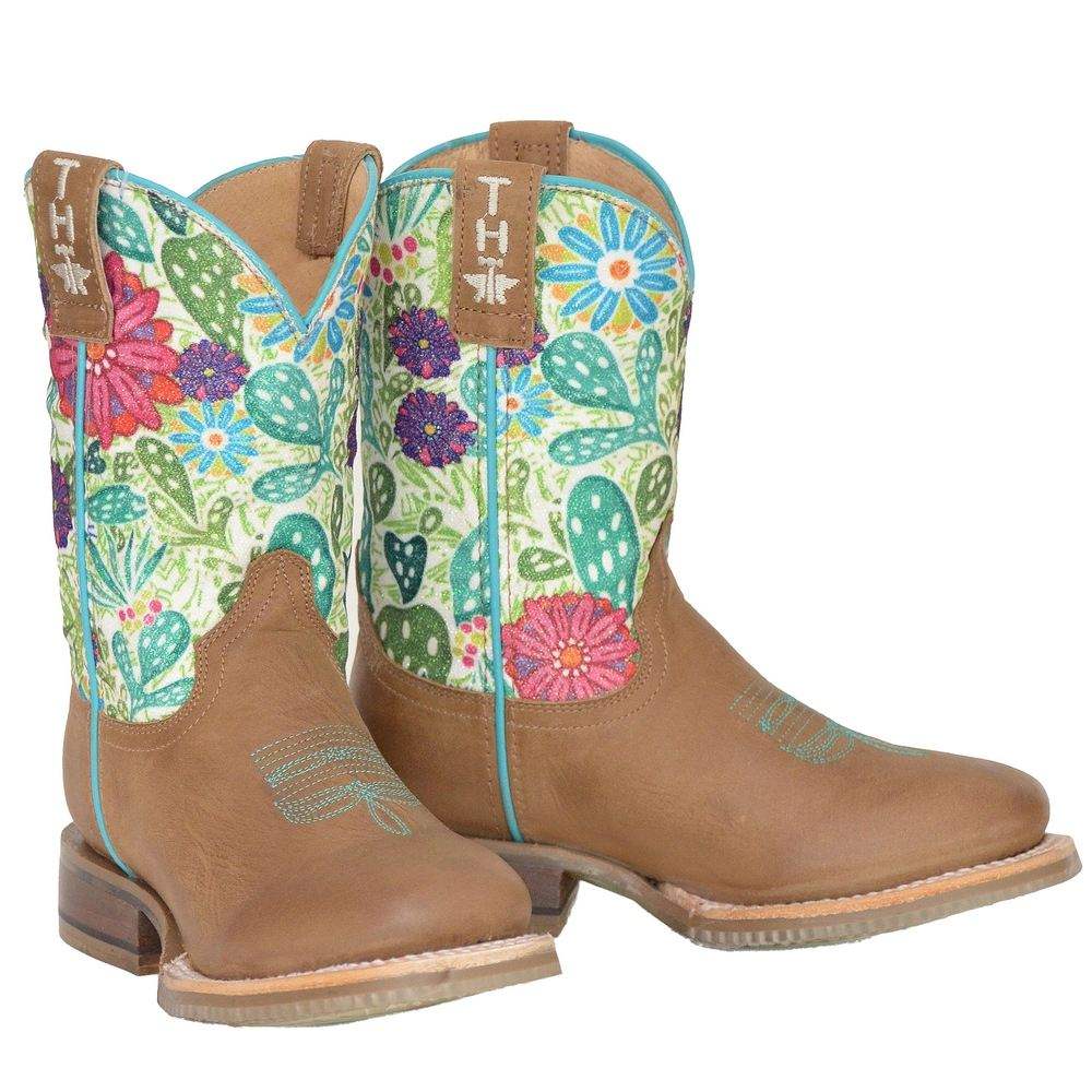 Tin Haul Kids Sparkle Cactus Razor Sharp Sole Boot