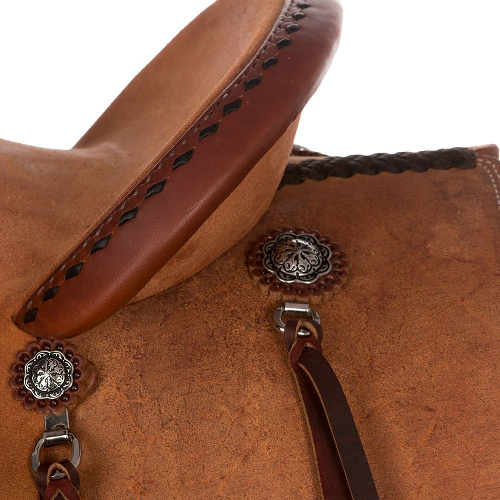 Nrs Competitors Heavy Oil Roughout Youth Team Roping Saddle