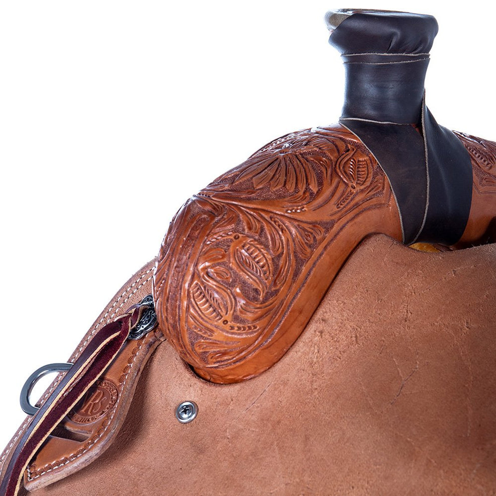 Nrs Competitors 1/8 Breed Poinsettia Will James Ranch Roper Saddle