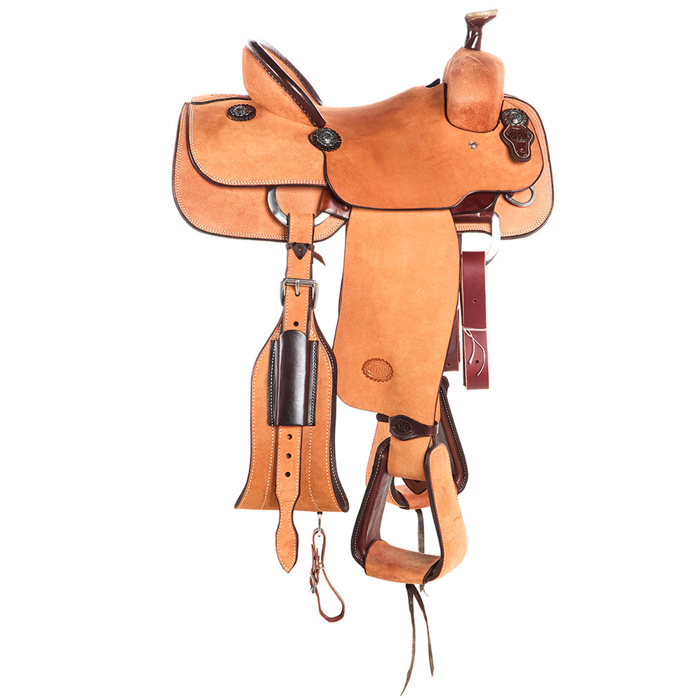 Nrs Competitors Natural Roughout with Chocolate Accents Team Roper