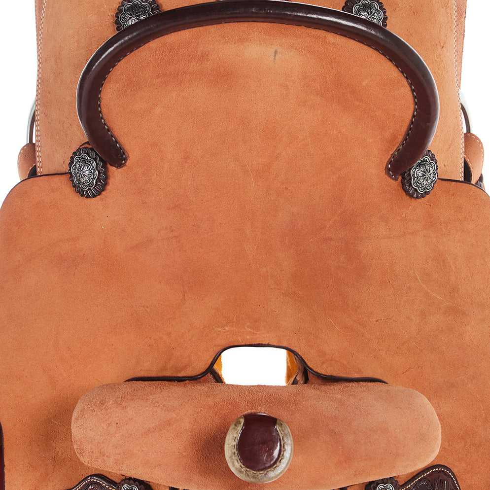 Nrs Competitors Natural Roughout with Chocolate Accents Team Roper