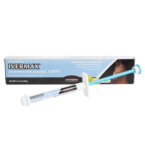 First Companion Ivermax Ivermectin 1.87% Paste