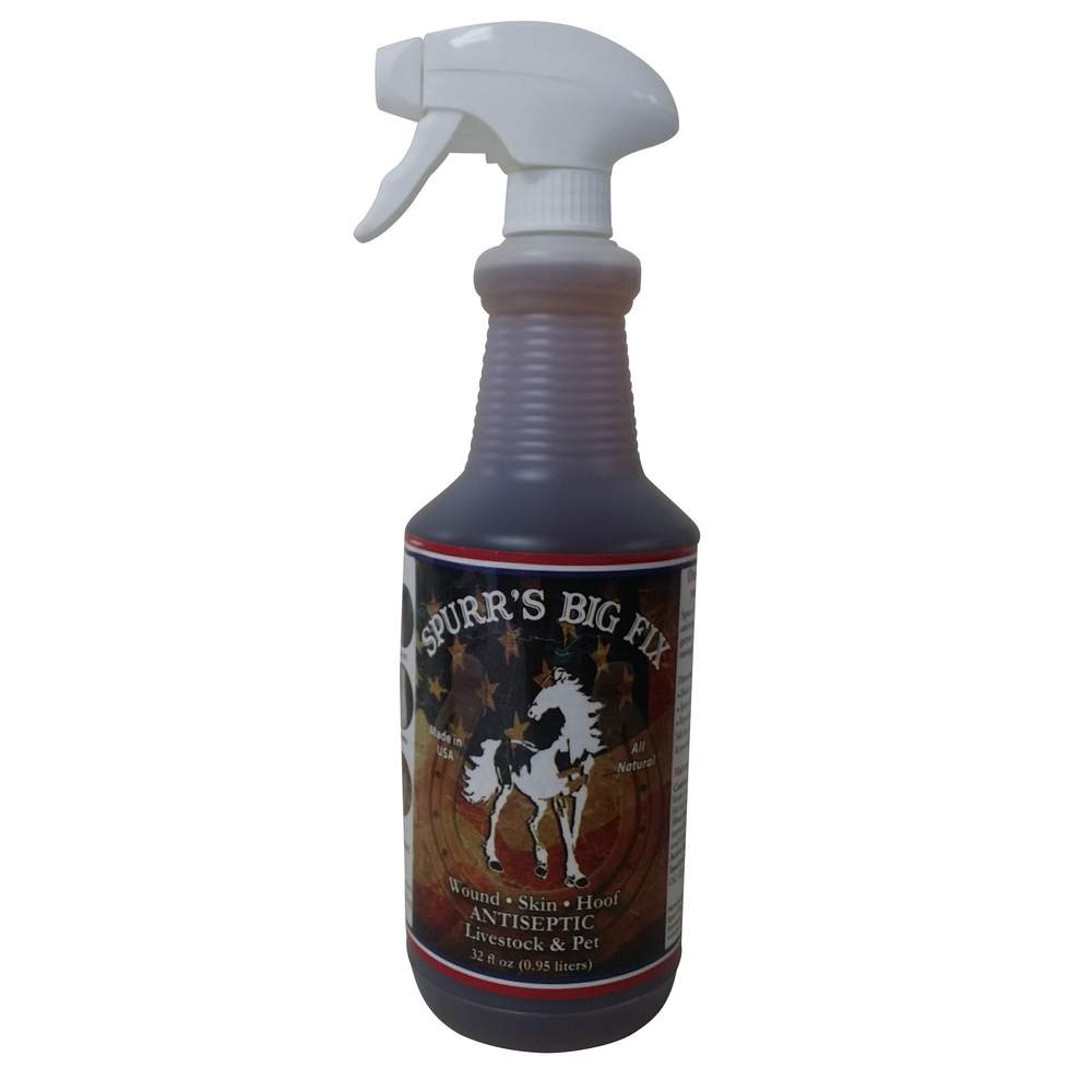 Spurr's Big Fix 32oz Wound, Skin, Hoof Spray