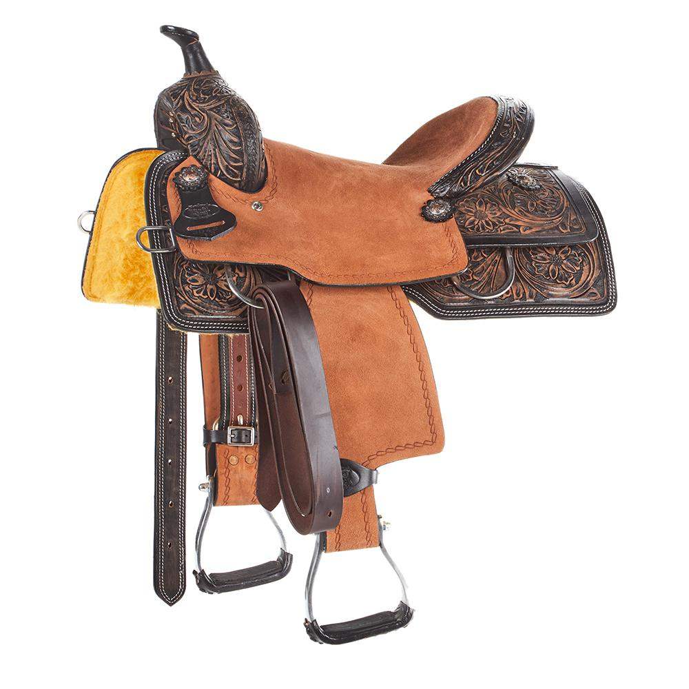 Tough 1 Pendleton 12 Inch Youth All Around Saddle