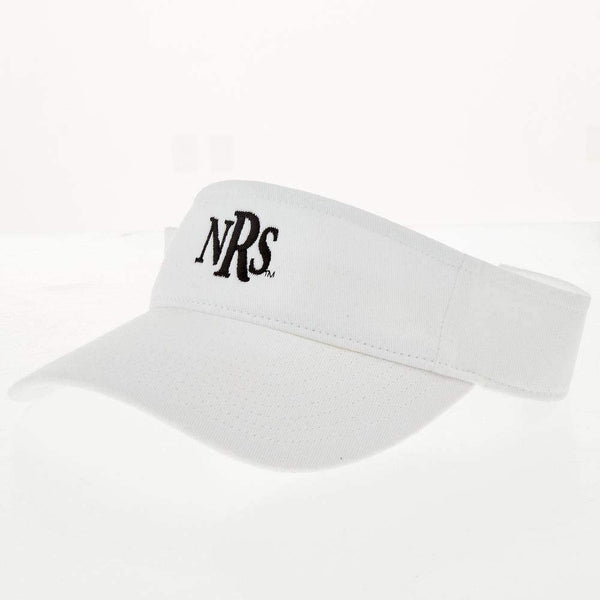 NRS White Logo Visor