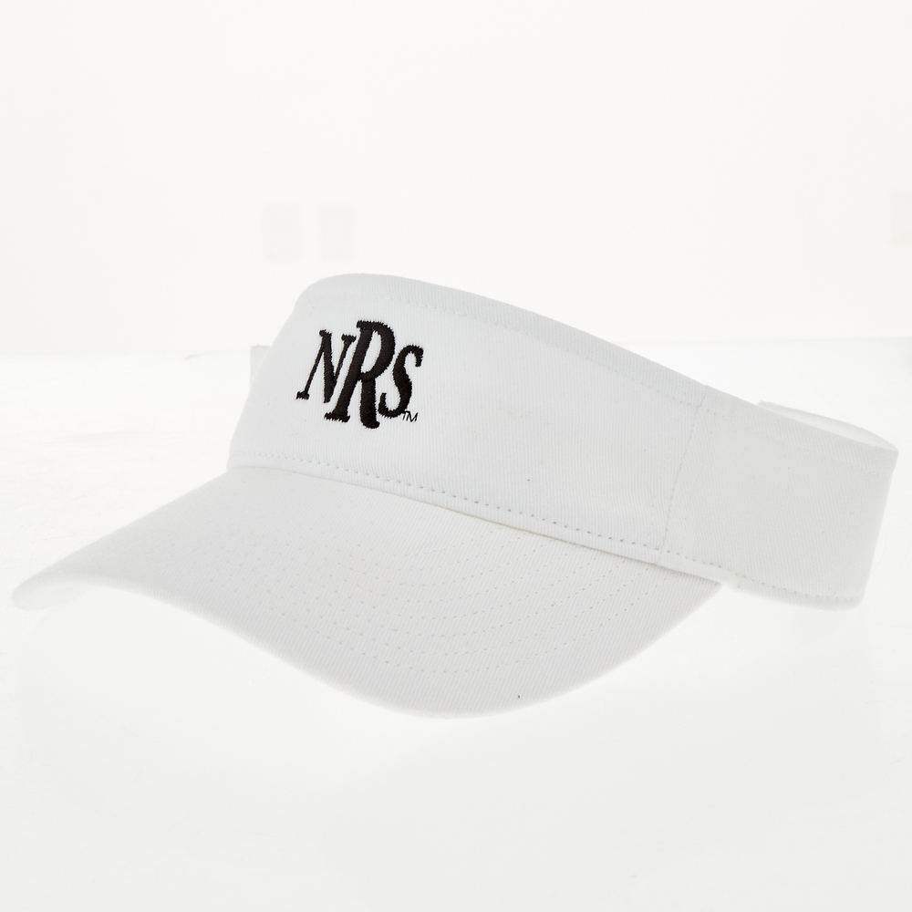 NRS White Logo Visor