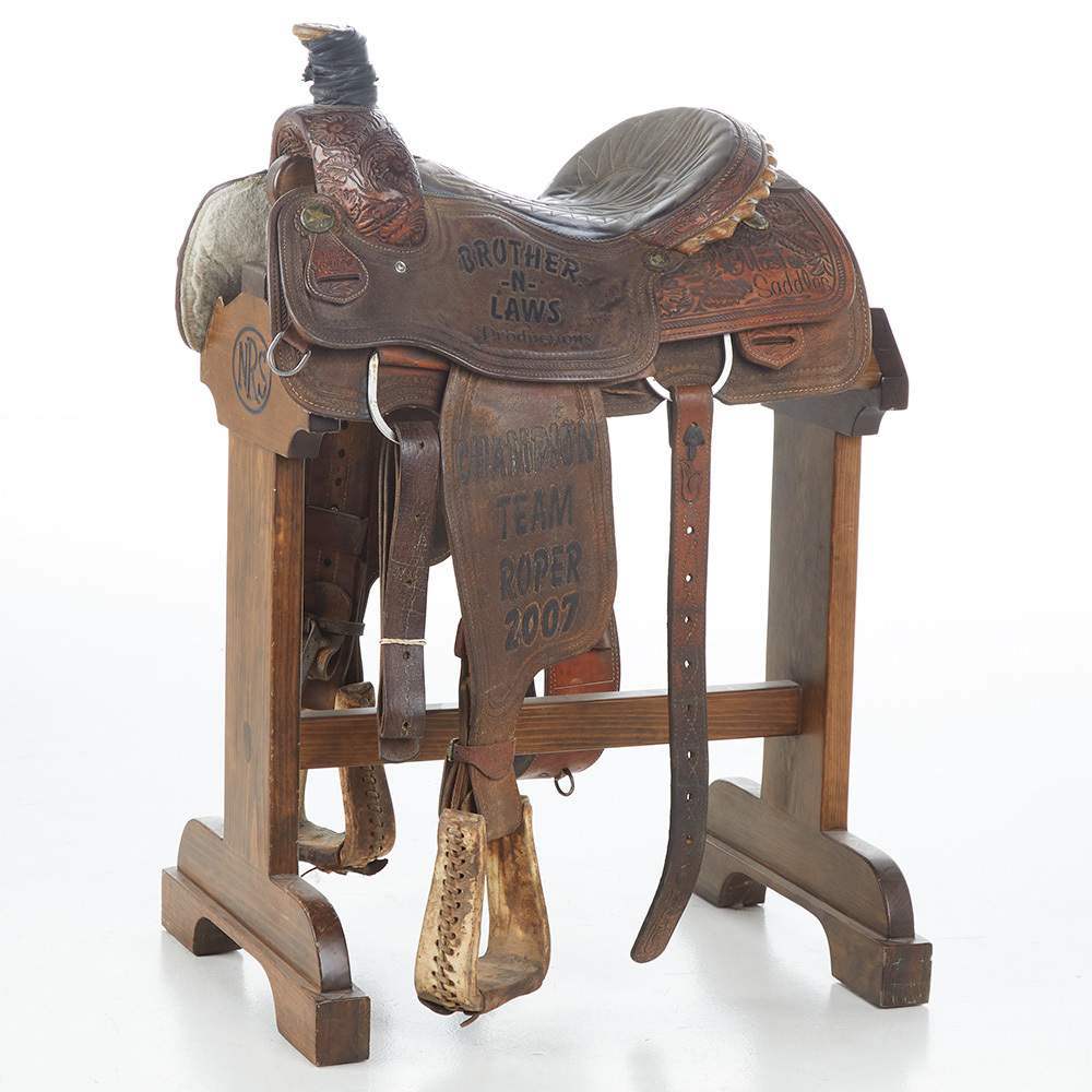 Used 15in Master Saddlery Team Roper