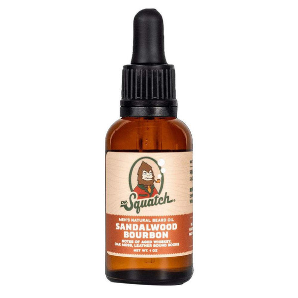 Dr. Squatch Sandalwood Bourbon Beard Oil