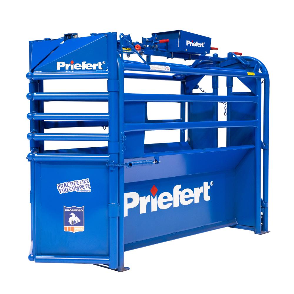 Priefert Model 22 Solar Powered Roping Chute