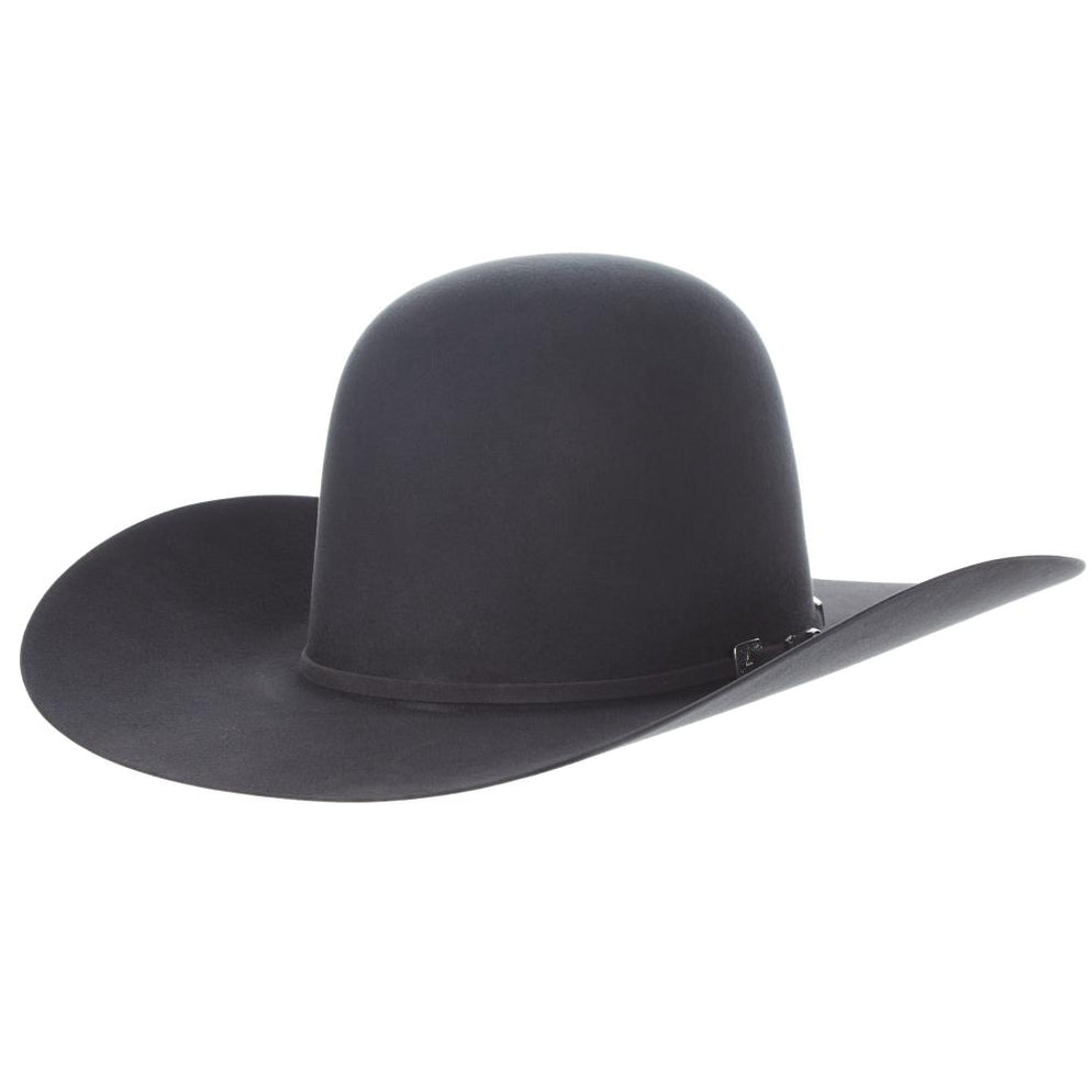 American Hats AHC 100X Steel Self Band 4 1/4in. Brim Open Crown Felt C